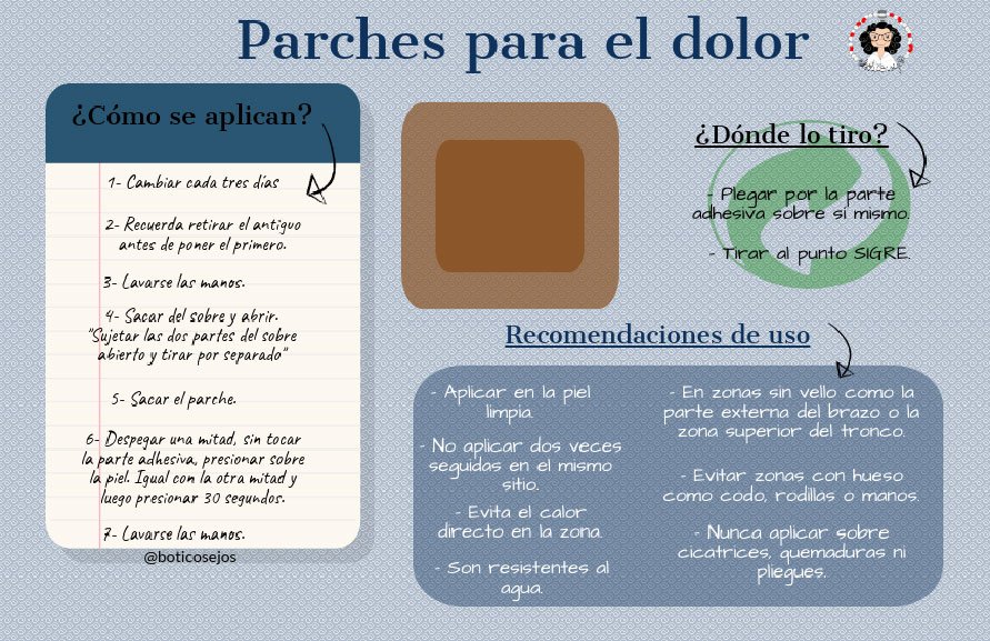 Parches transdérmicos: qué son, para qué sirven y recomendaciones de uso